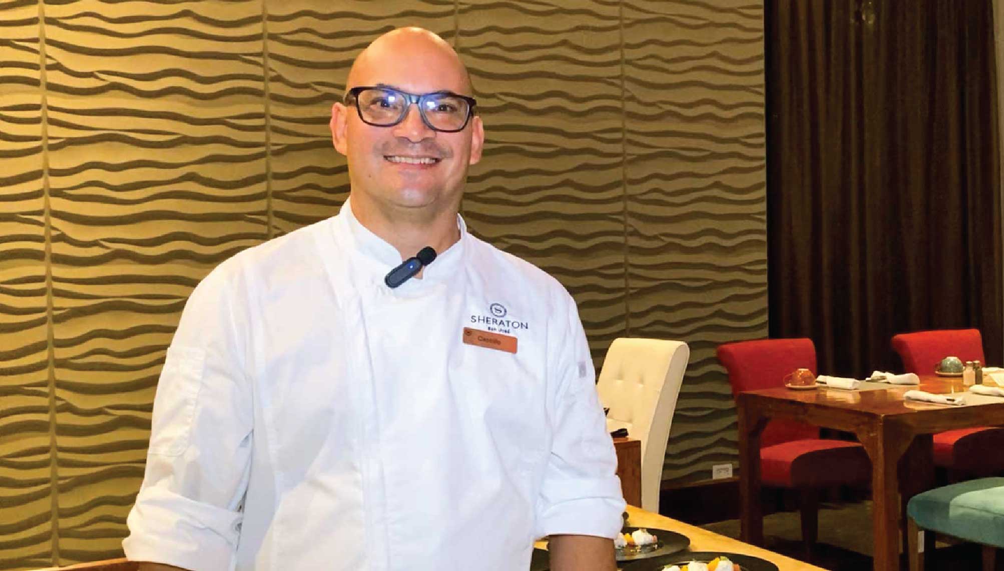 Hotel Sheraton San José tiene nuevo chef al mando en la cocina