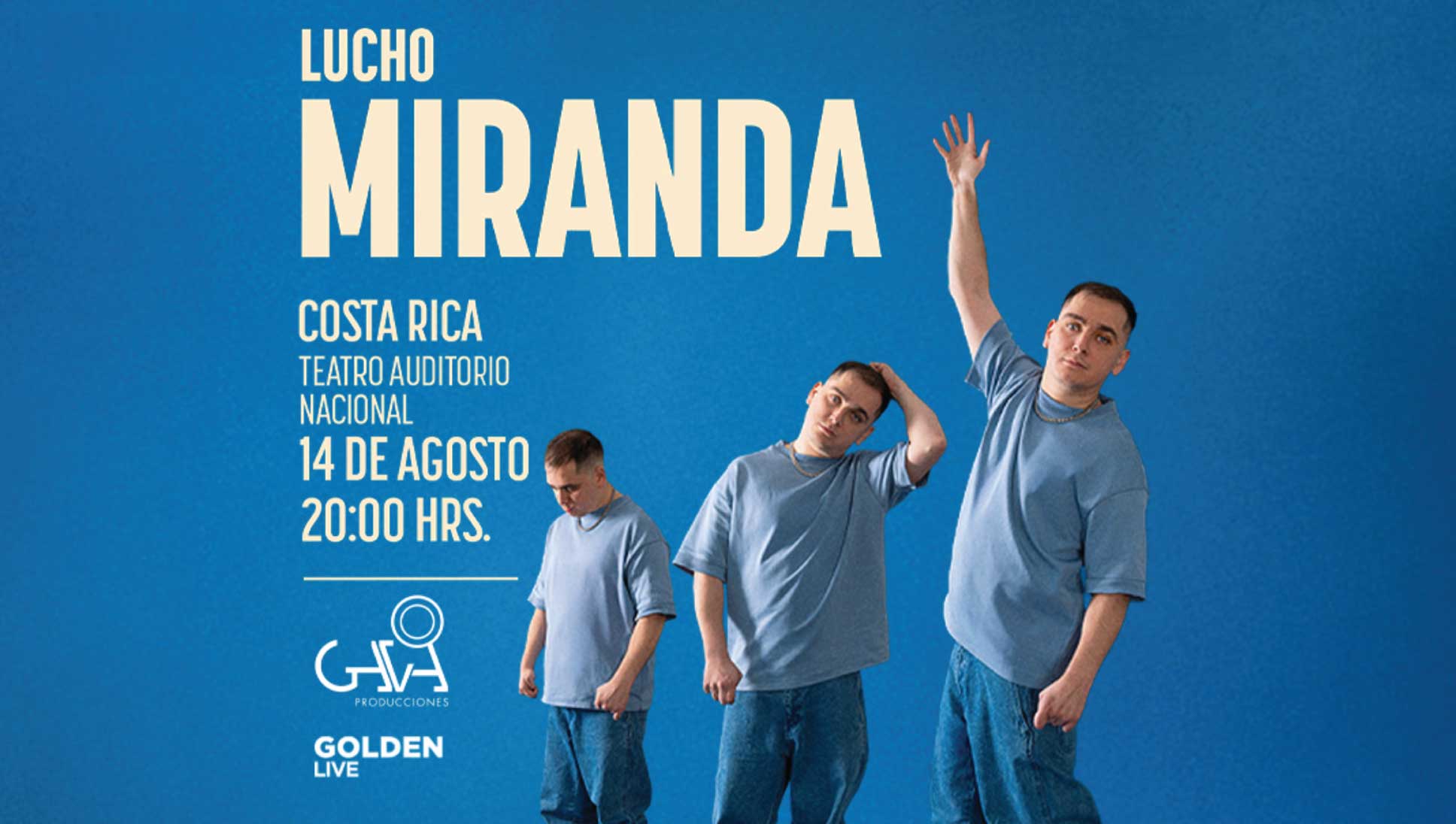 Lucho Miranda llega a Costa Rica con su humor inclusivo